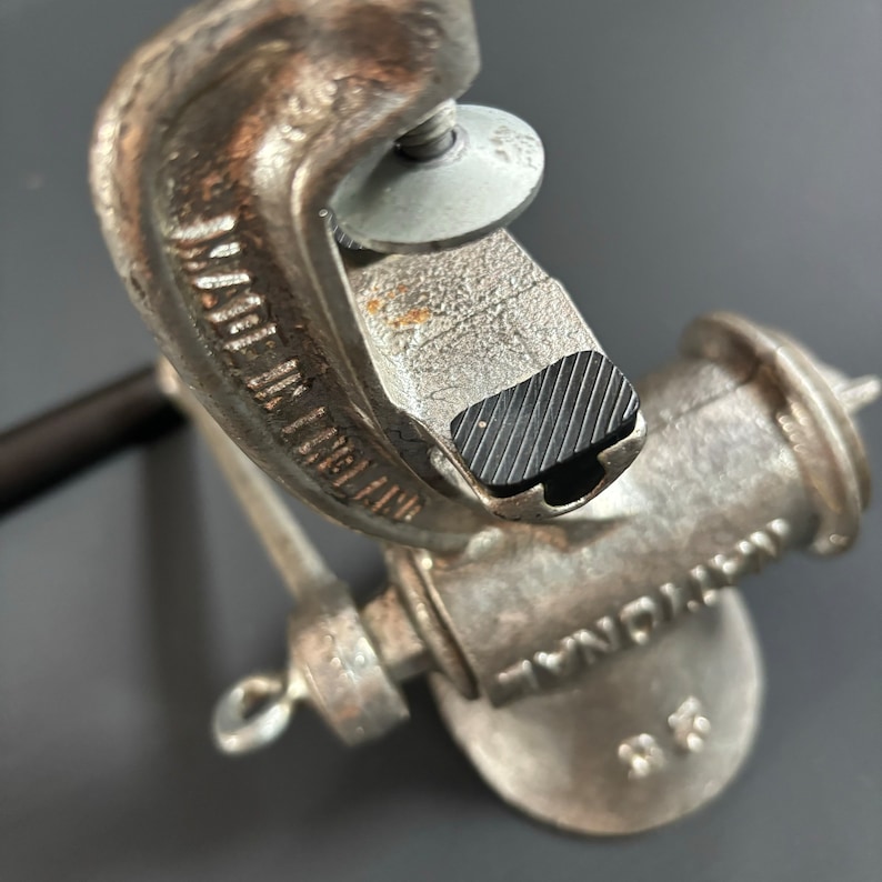 Vintage National Spong Meat Grinder: British Cast Steel Food Chopper ...