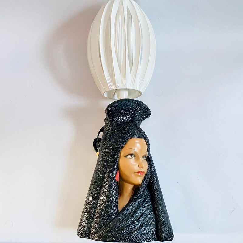 Chalkware Lamp - Etsy