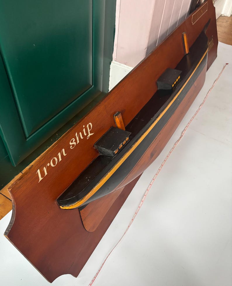 Victorian Ship Half-hull Model: T. Armstrong & Co, 1855 "hannah" - 1.56 ...