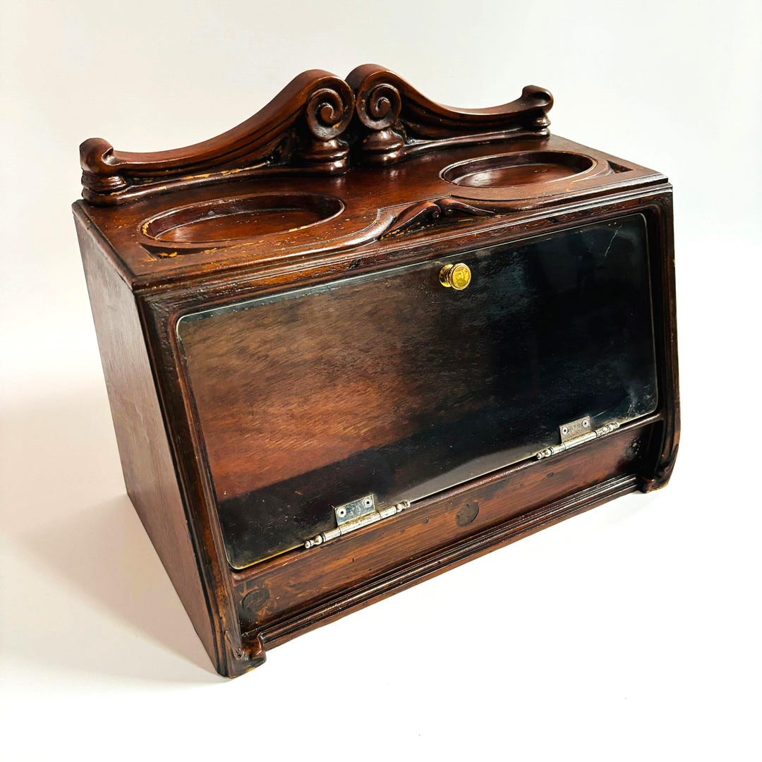 Rare 1920s Antique Cigar Cabinet Shop Display, Roger Aplin Dublin - Etsy