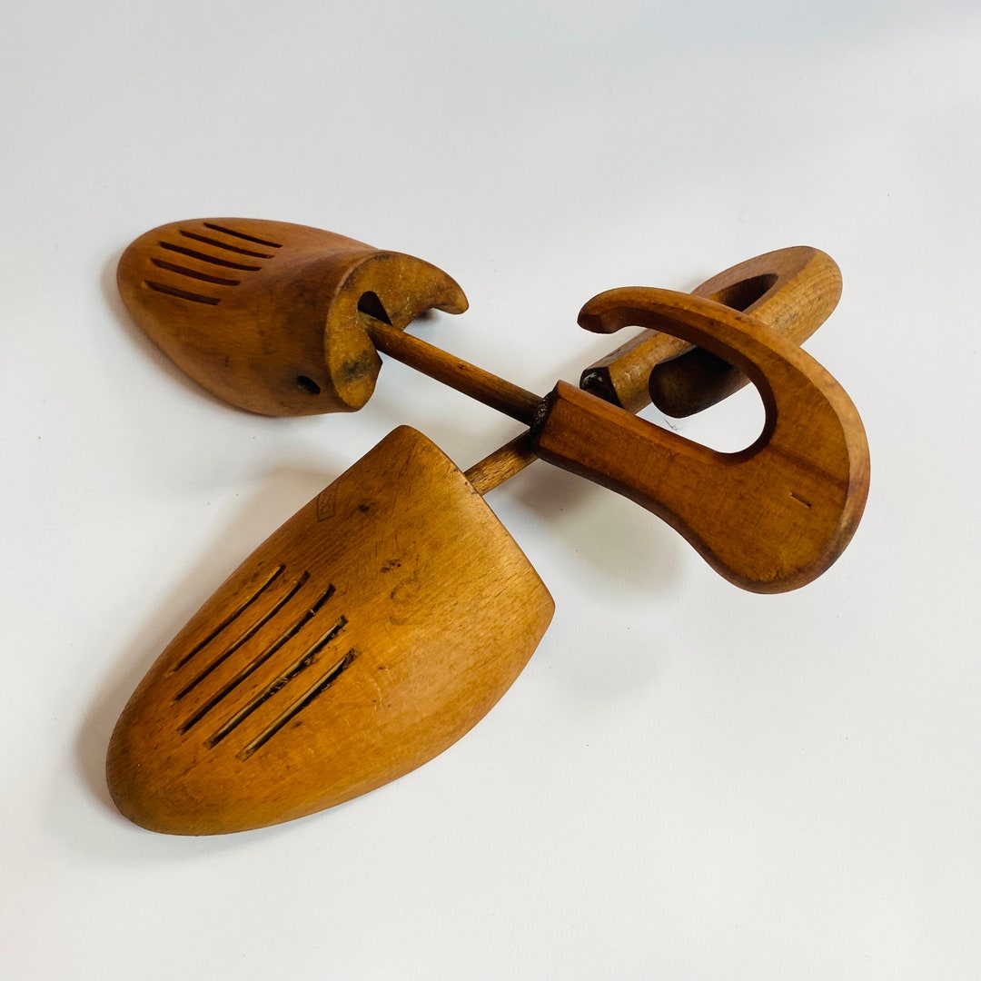 1930s Vintage Solid Oak Shoe Lasts: Moveable Handle Display Prop - Etsy