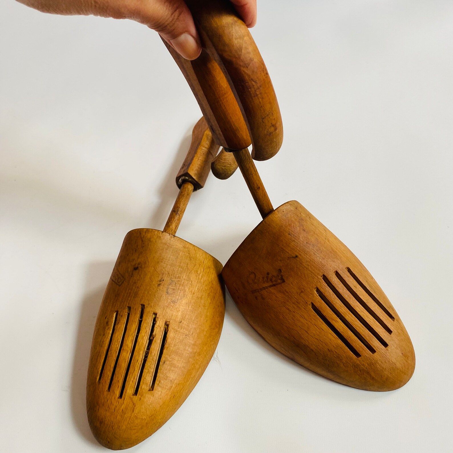 1930s Vintage Solid Oak Shoe Lasts: Moveable Handle Display Prop - Etsy