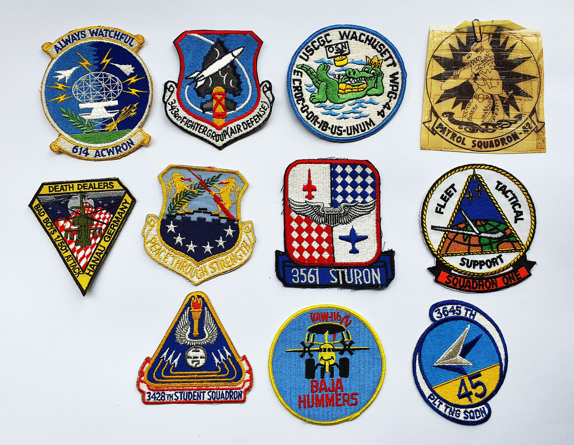 10 Pieces Vintage Patches Badge, Insignia US Air Force & US Navy - Etsy