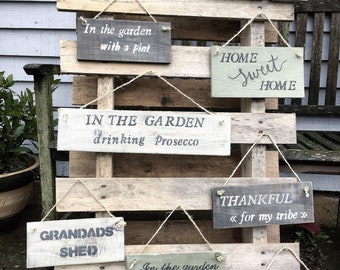 Wooden Signs - Etsy UK