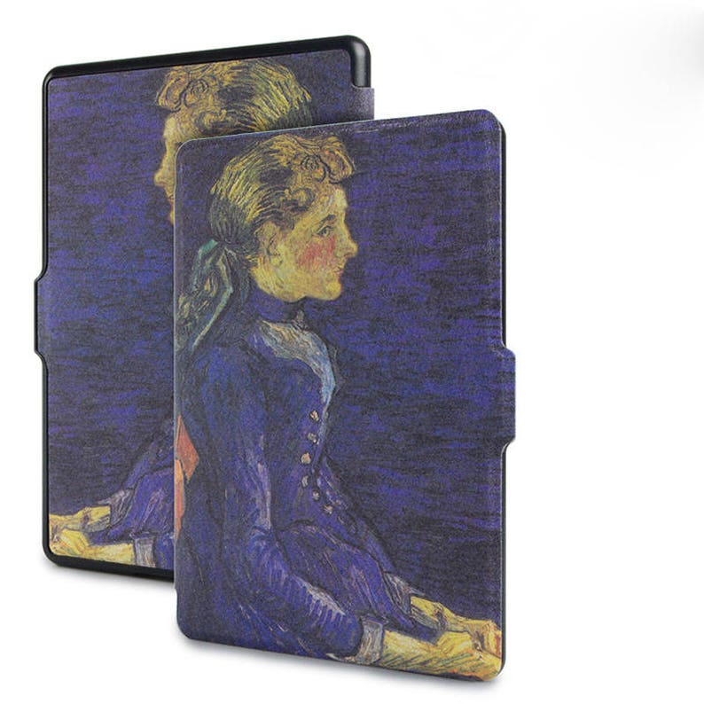 Van Gogh Printed Art Design Kindle Paperwhite PU Leather Cover Case ...
