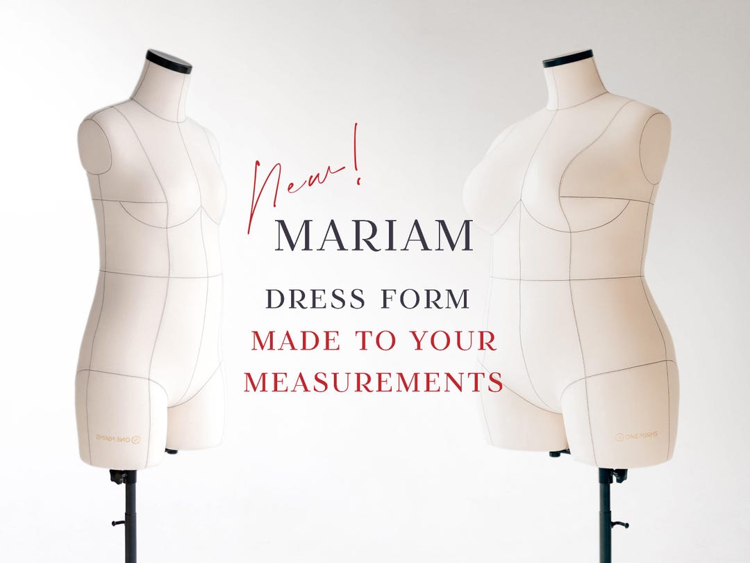 MARIAM - CUSTOM SIZE // Tailor Dress Form Made to Individual ...