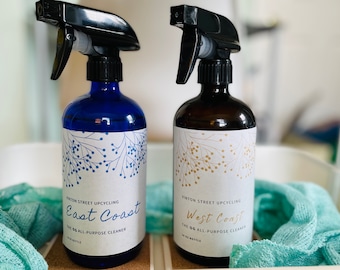 All Purpose Cleaner Vinyl Sticker Bottle Label Cleaning Label ...