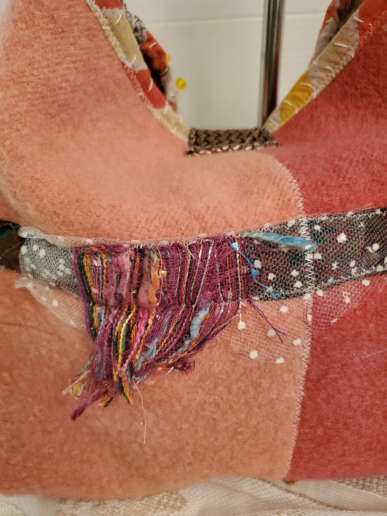 Trapper Point Blanket Upcycled Pink Shoulder Tote Bag - Etsy