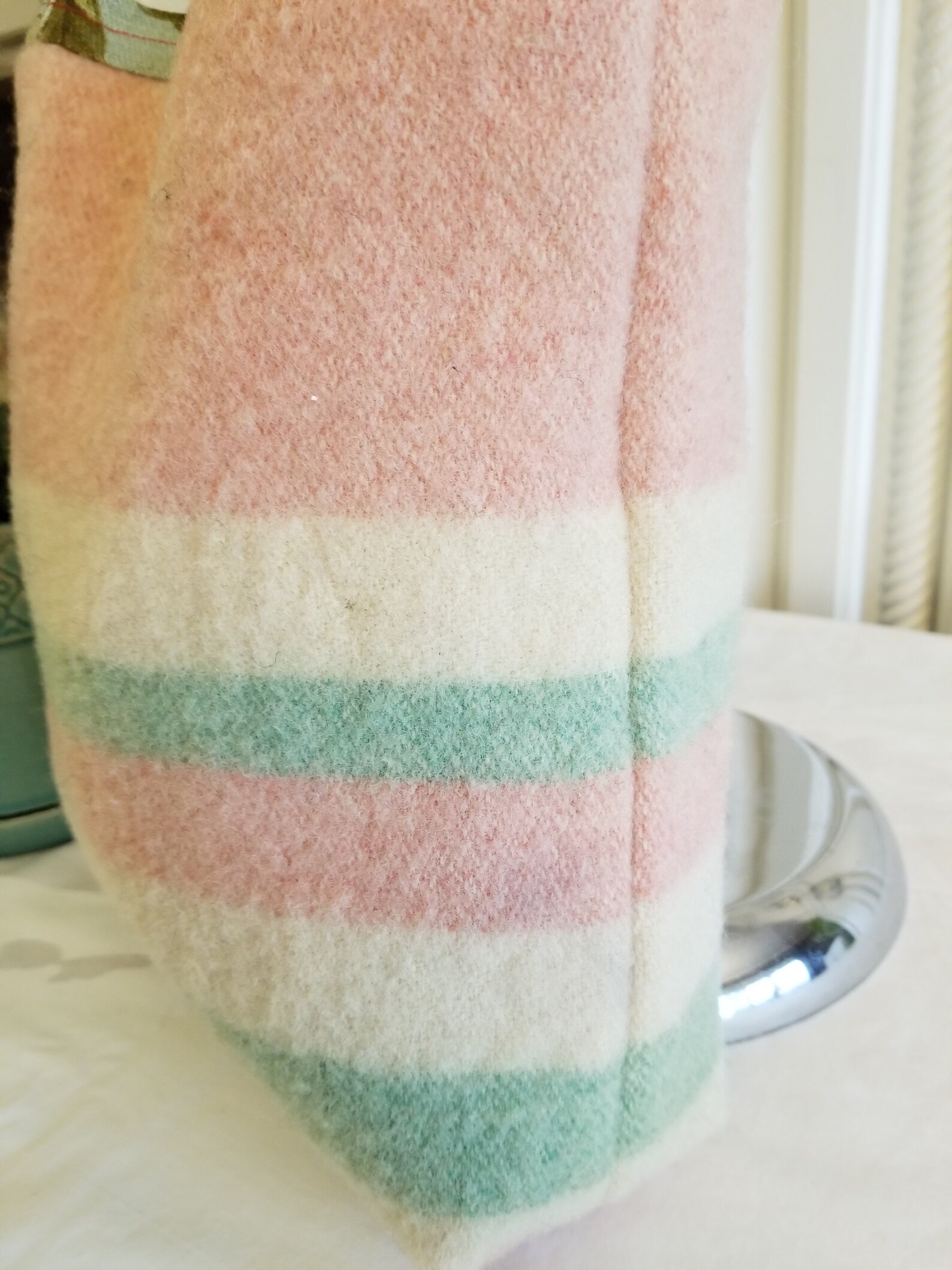 Trapper Point Blanket-small Shoulder Tote Bag Silk Lined - Etsy