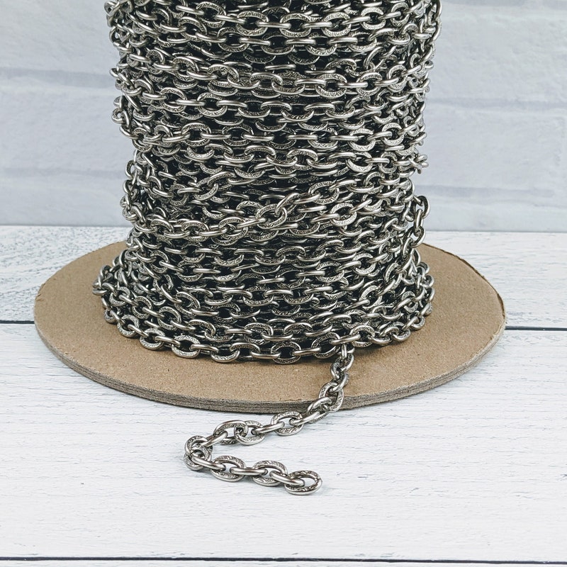 Heavy Silver Chain - Etsy