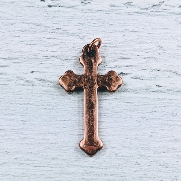 Copper Cross - Etsy