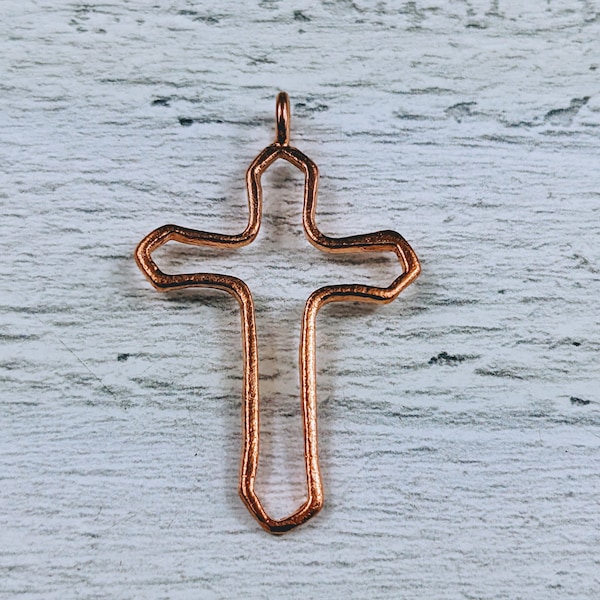 Copper Cross - Etsy