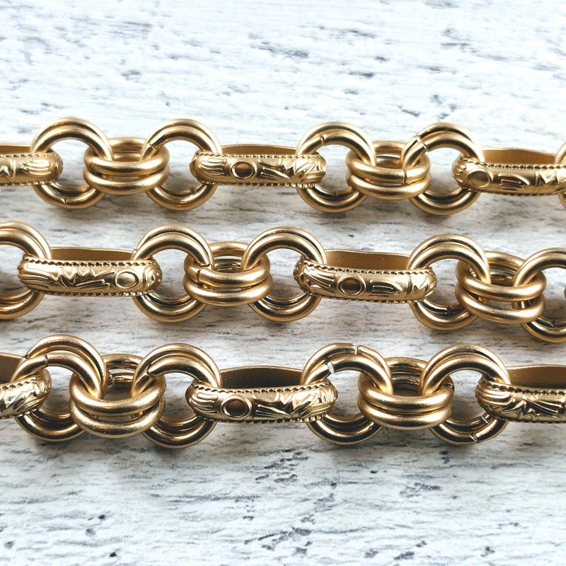 Double Link Chain - Etsy