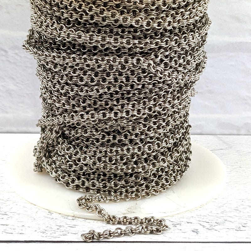 Double Link Chain - Etsy