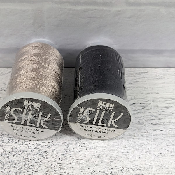 Black Silk Thread - Etsy