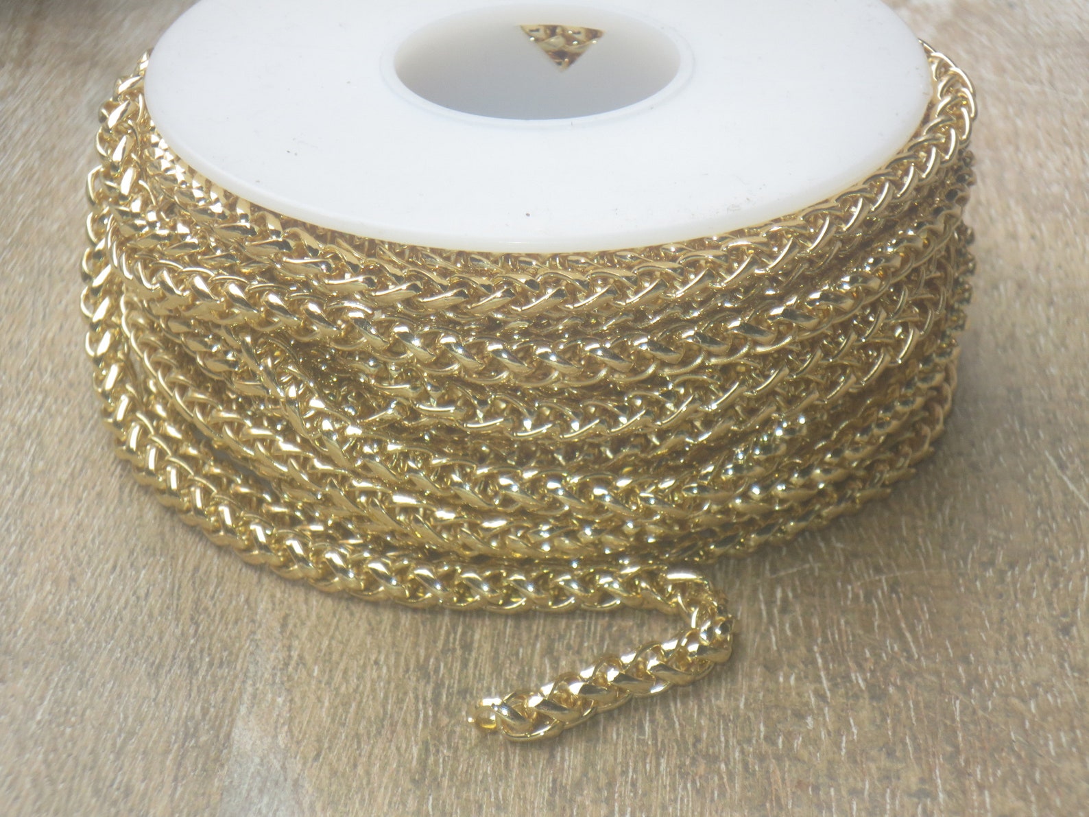 4mm Gold Plated Wheat Chain Gold Wheat Chain | Etsy