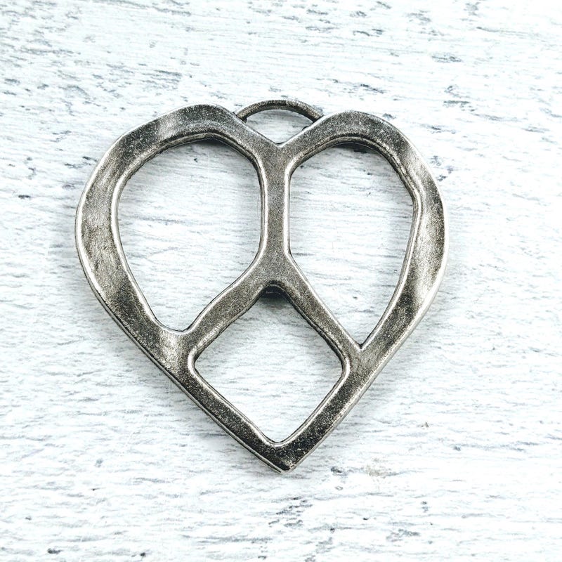 Heart Peace Sign - Etsy