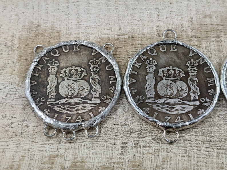 Hand Soldered Spanish Royal Crown Replica Coin Pendant - Etsy