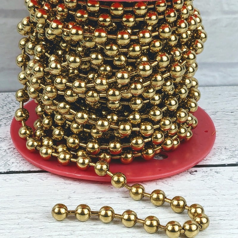 Faceted Ball Chain - Etsy