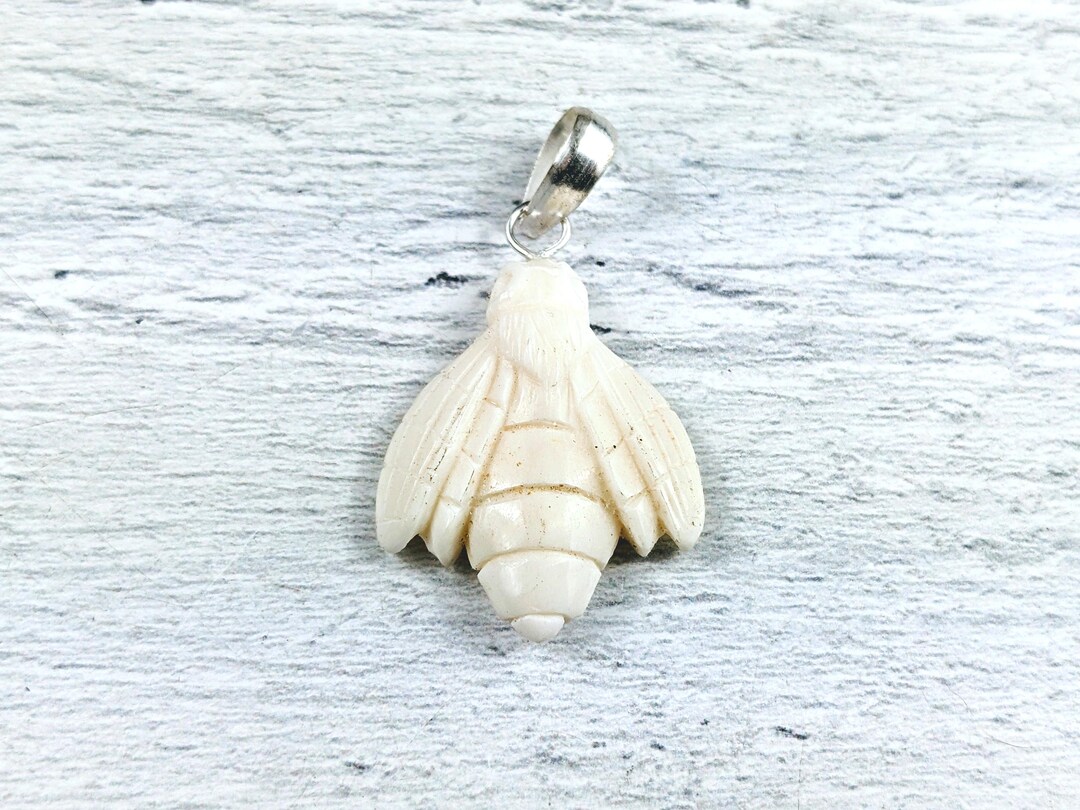 Hand Carved Buffalo Bone Bumble Bee Charm, 38x21mm, Insect - Etsy