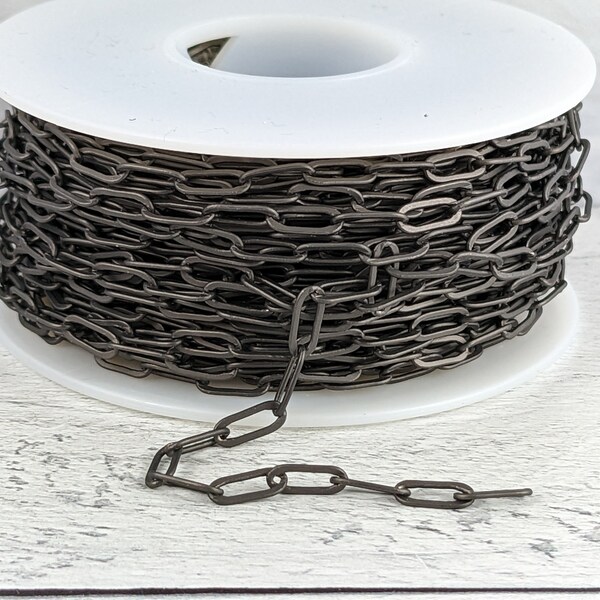 Gunmetal Chain - Etsy