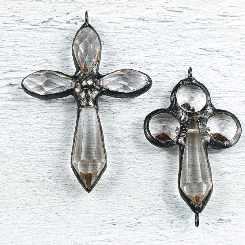 Crystal Cross - Etsy