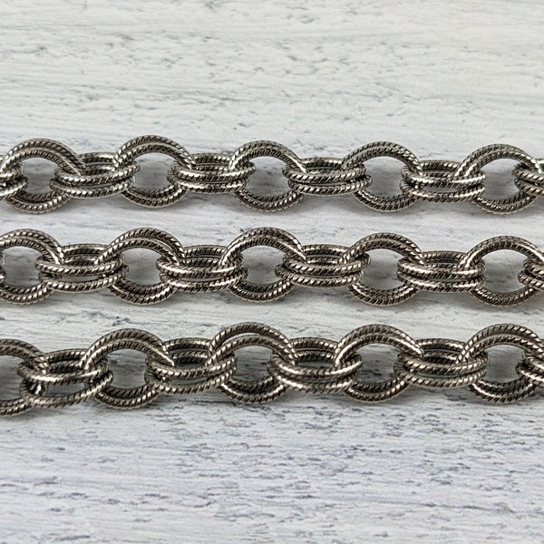 Double Link Chain - Etsy