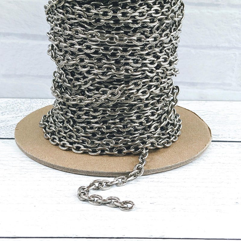 Antique Long Heavy Chain - Etsy