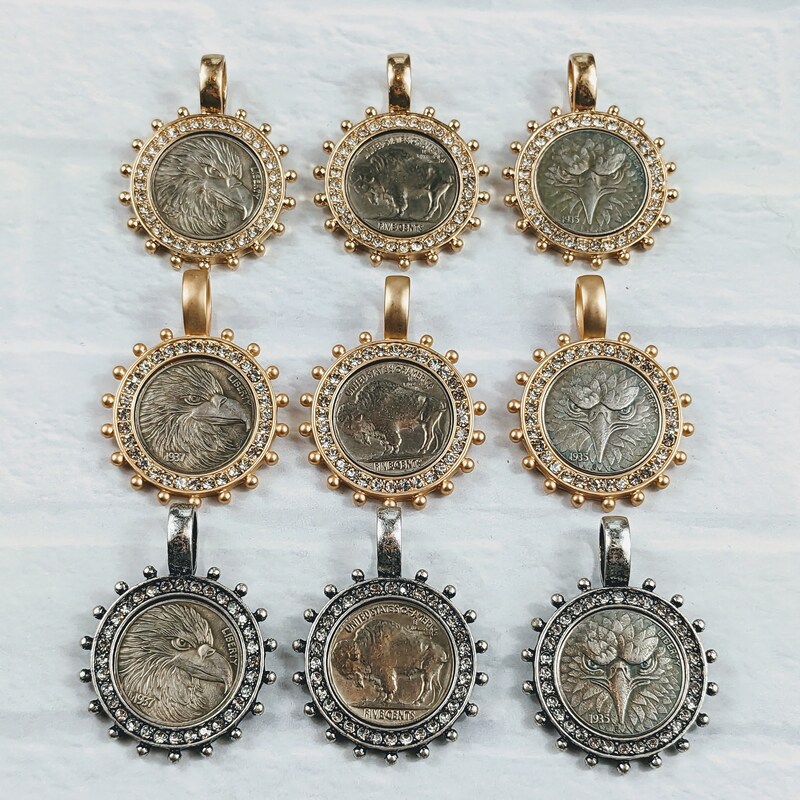 Coin Charms - Etsy