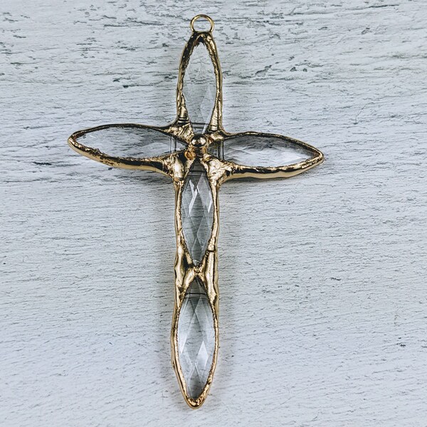 Crystal Cross - Etsy