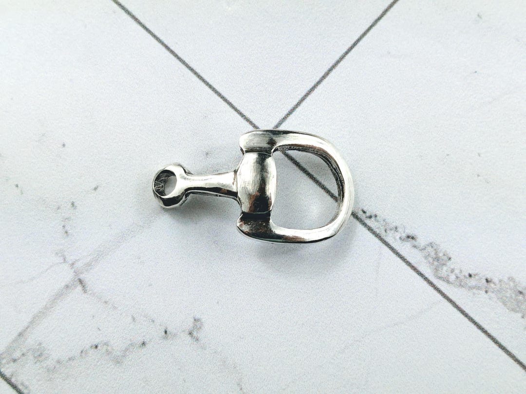 1pc. Antique Silver Curved Horse Bit Connector, Western, Non-tarnish ...