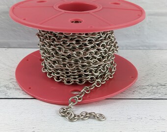 Small Heavy Cable Link in Antique Brass Antique Brass Cable Chain ...