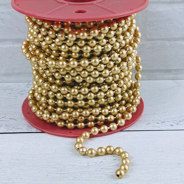 Gold Ball Chain - Etsy