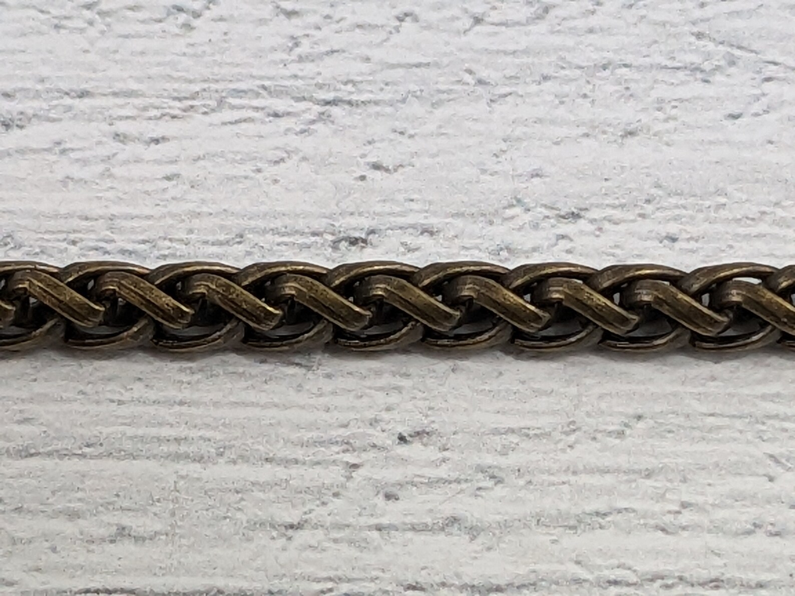 4mm Wheat Antique Brass Chain - Etsy