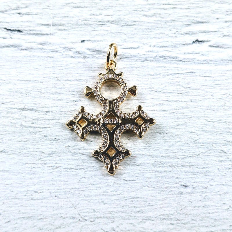 Coptic Cross Pendant - Etsy