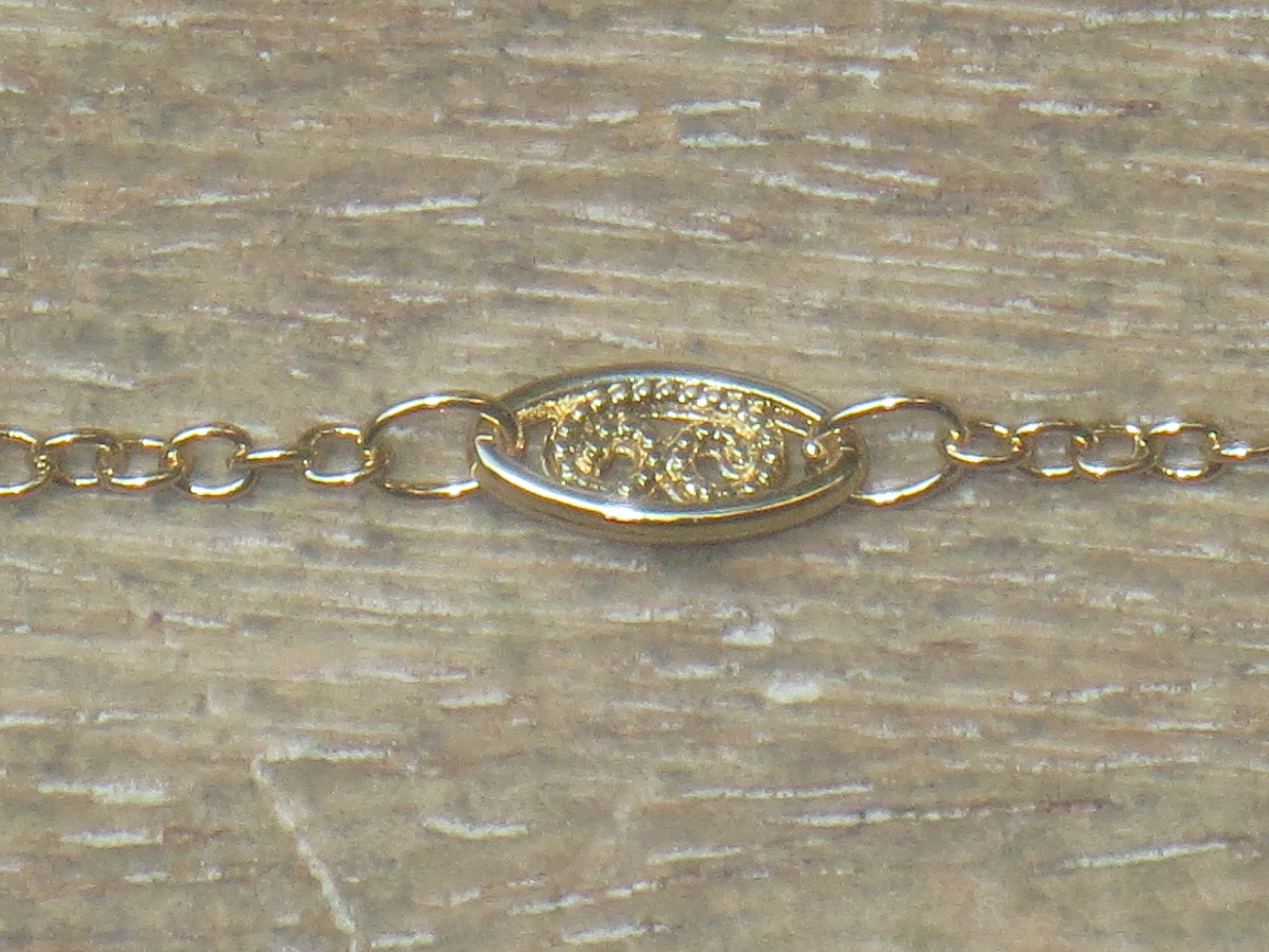 Gold Plated Dainty Filigree Chain 7x4mm Ornate | Etsy