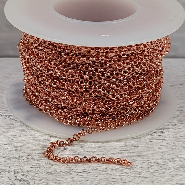 Copper Chain - Etsy