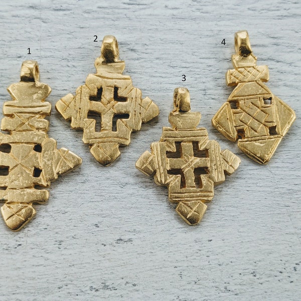 Coptic Cross Pendant - Etsy