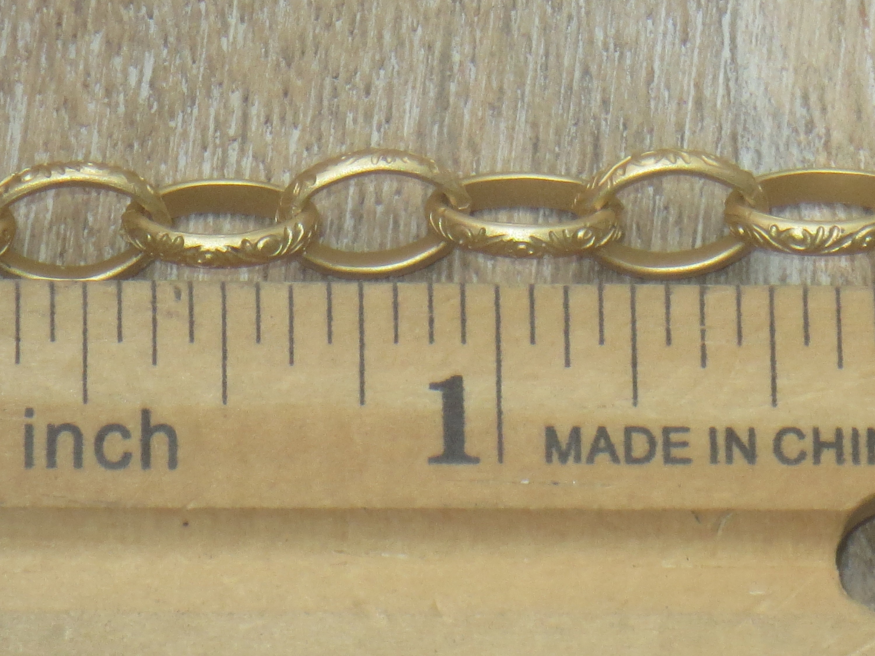 Celtic Chain in Matte Gold Link Chain - Etsy