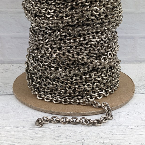 Heavy Silver Chain - Etsy