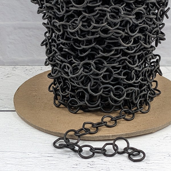 Black Metal Chain - Etsy