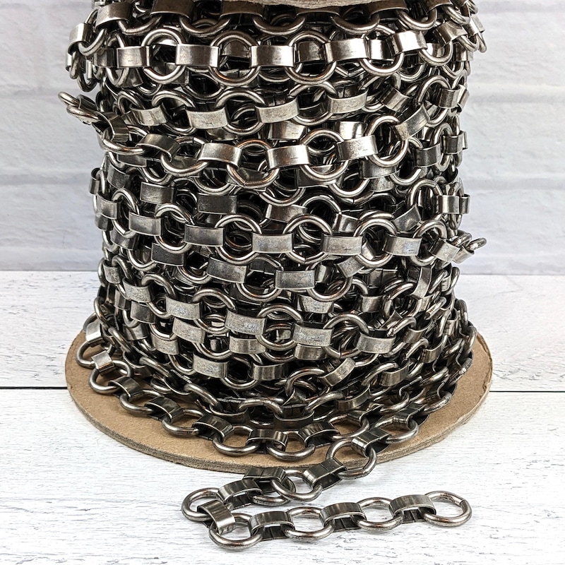 Sterling Silver Chain and Connectors - Etsy
