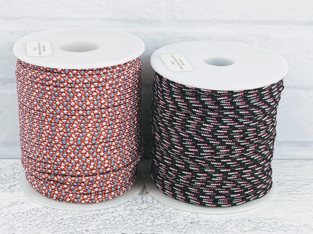 2.5mm Parachute Cord Spool, Paracord, Cord, 50m Spook, 1 Spool, Nylon ...