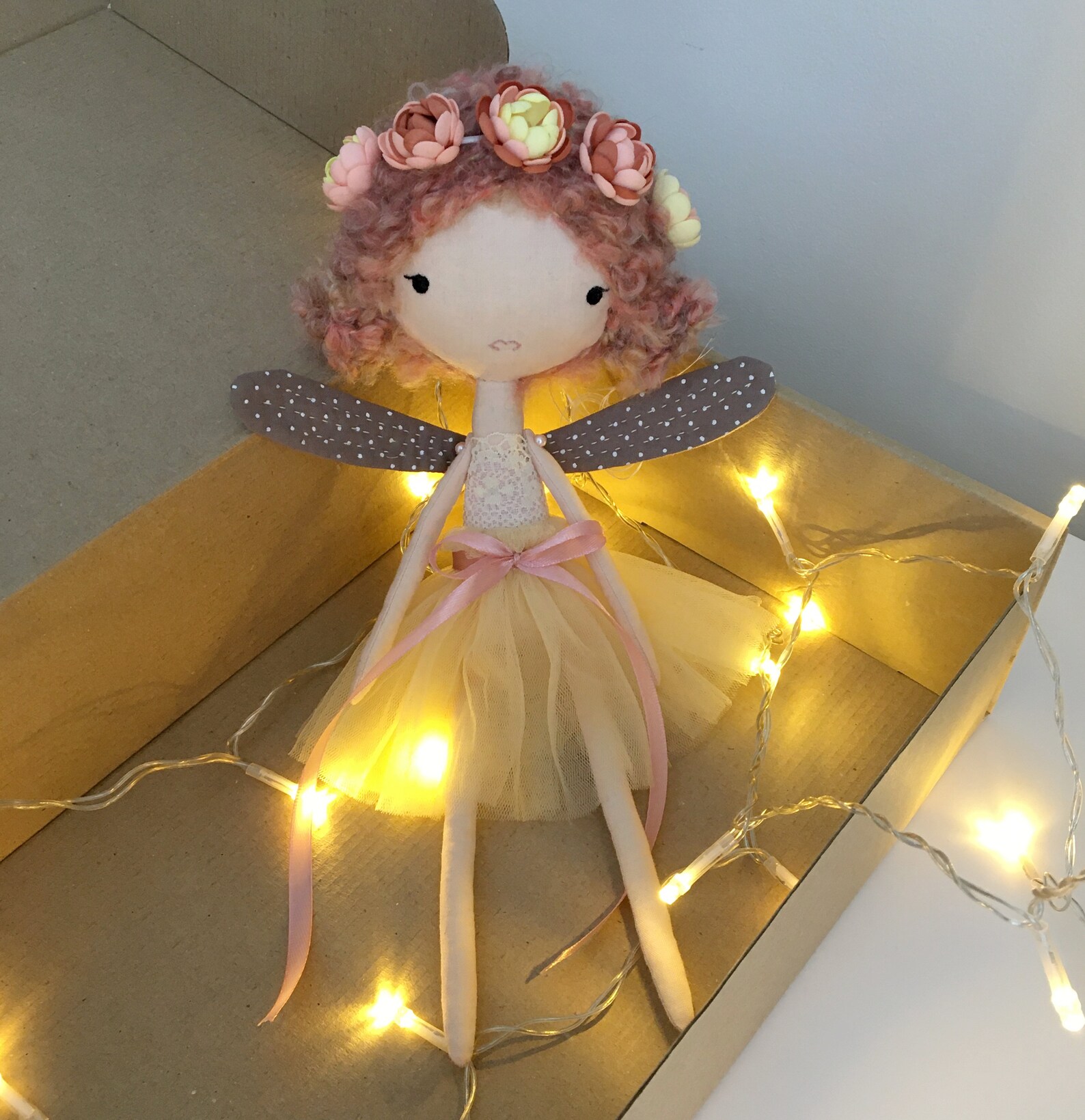 Fairy Doll Pattern PDF Rag Doll 14 Inch Sewing Tutorial Baby - Etsy