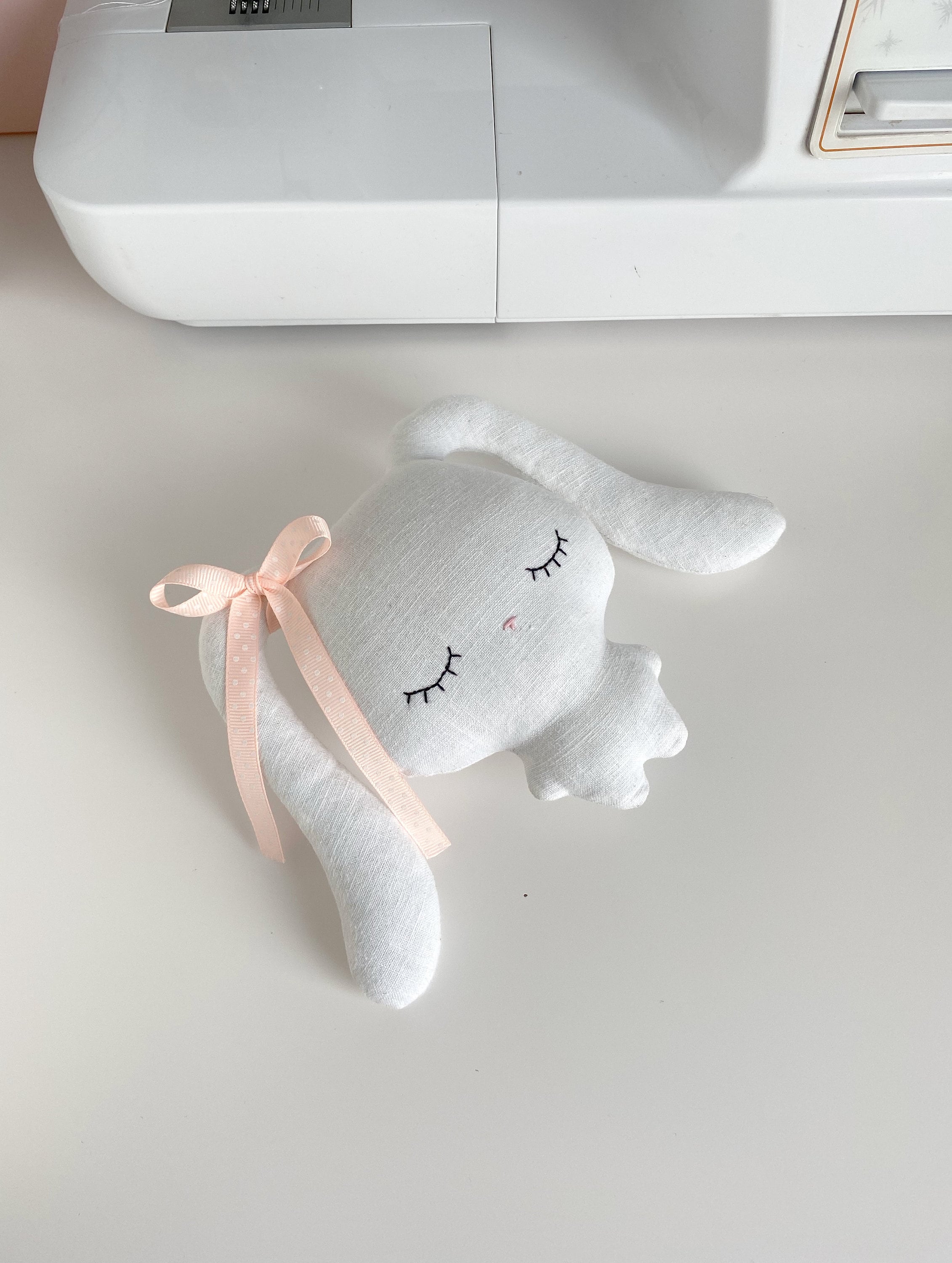 Fabric Rabbits PDF Sewing Pattern Bunny Doll PDF Stuffed | Etsy