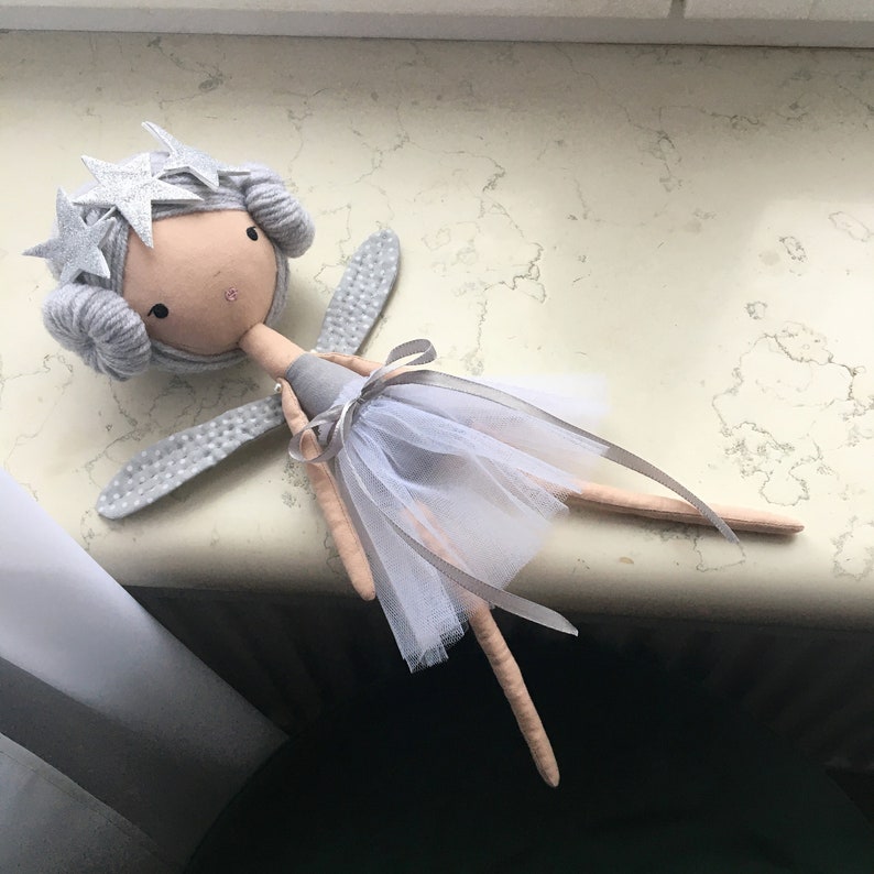 Fairy Doll Pattern PDF Rag Doll 14 Inch Sewing Tutorial Baby - Etsy