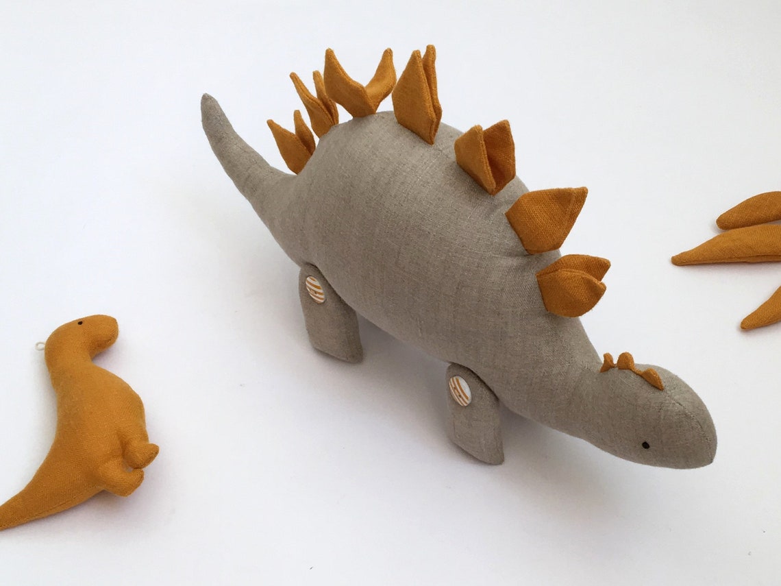 Dinosaurus Stuffed Animal PDF Pattern Dinosaur Toy Sewing | Etsy