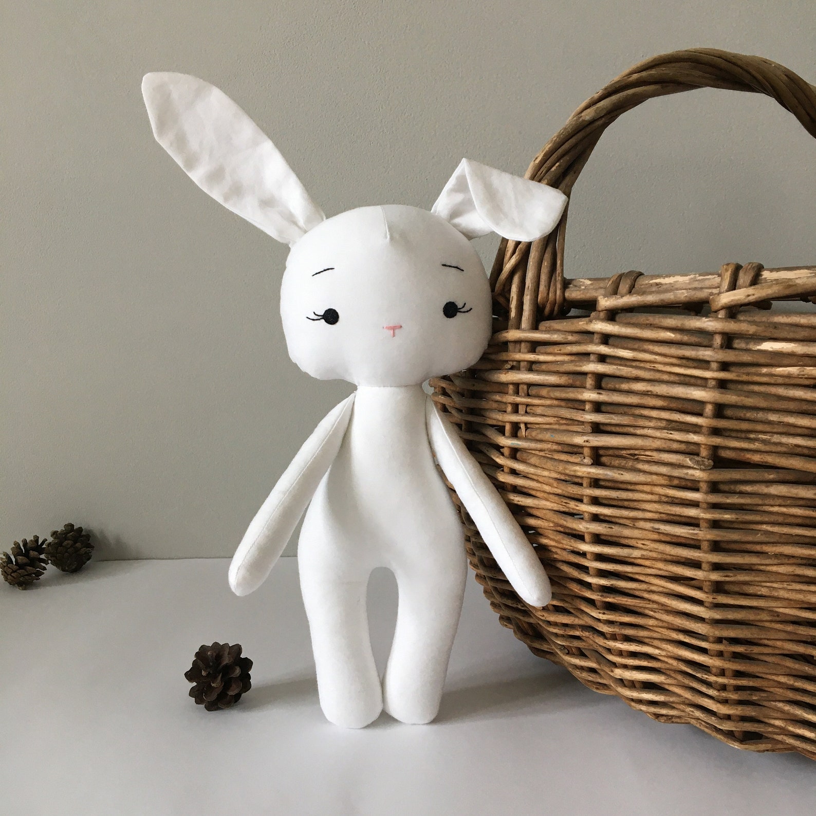Pattern Bunny Doll PDF 14 Inch Stuffed Animal Rag Doll Rabbit - Etsy