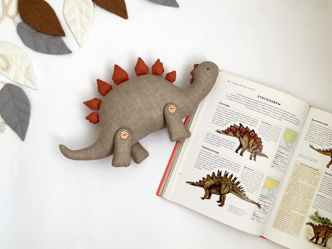 Dinosaurus Stuffed Animal PDF Pattern Dinosaur Toy Sewing | Etsy