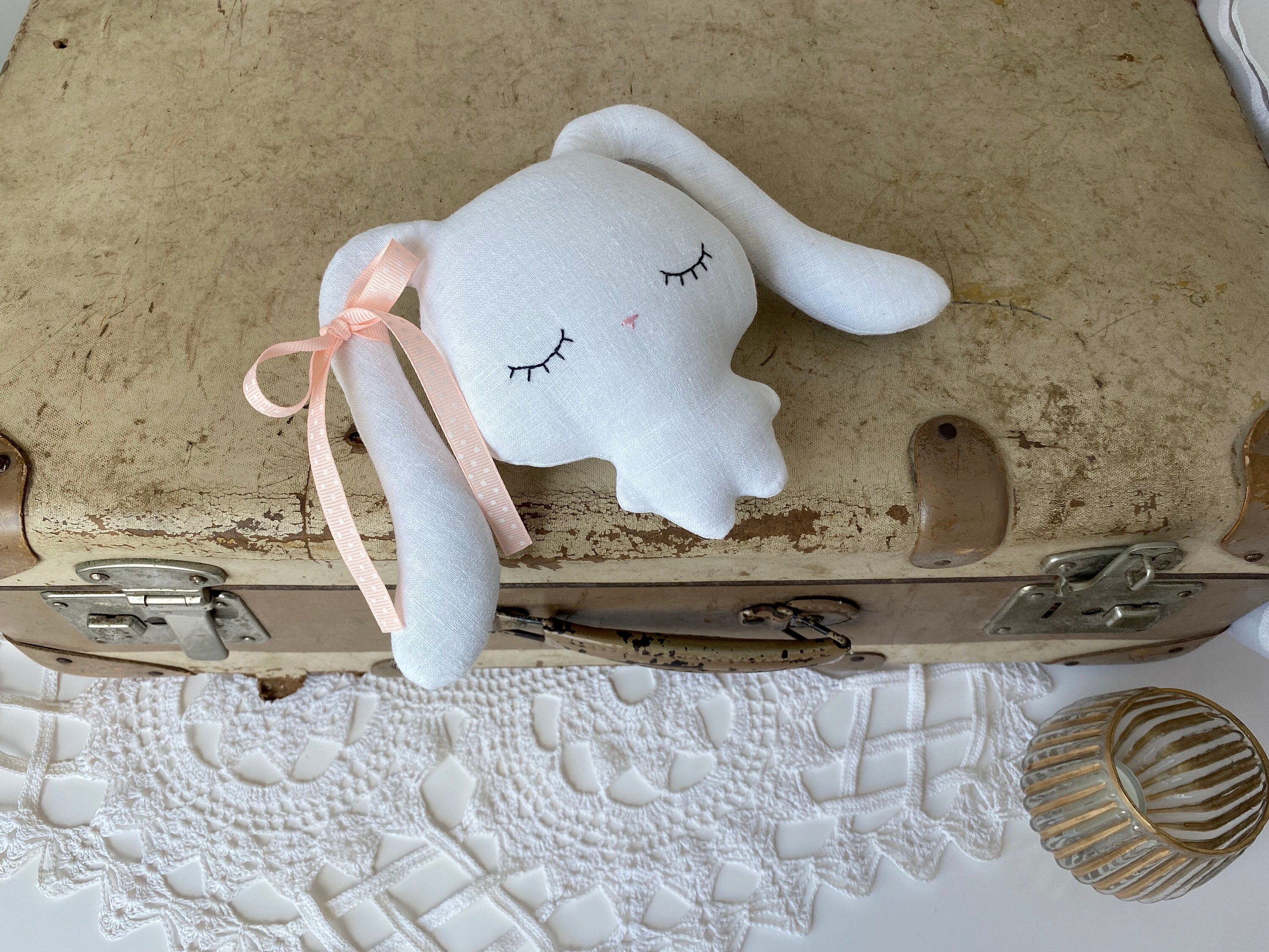 Fabric Rabbits PDF Sewing Pattern Bunny Doll PDF Stuffed | Etsy